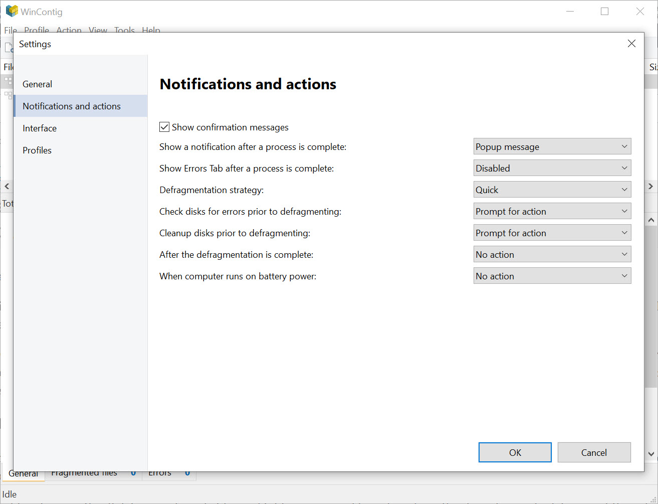 WinContig 2.4.0.3 Free Download for Windows 10, 8 and 7 - FileCroco.com